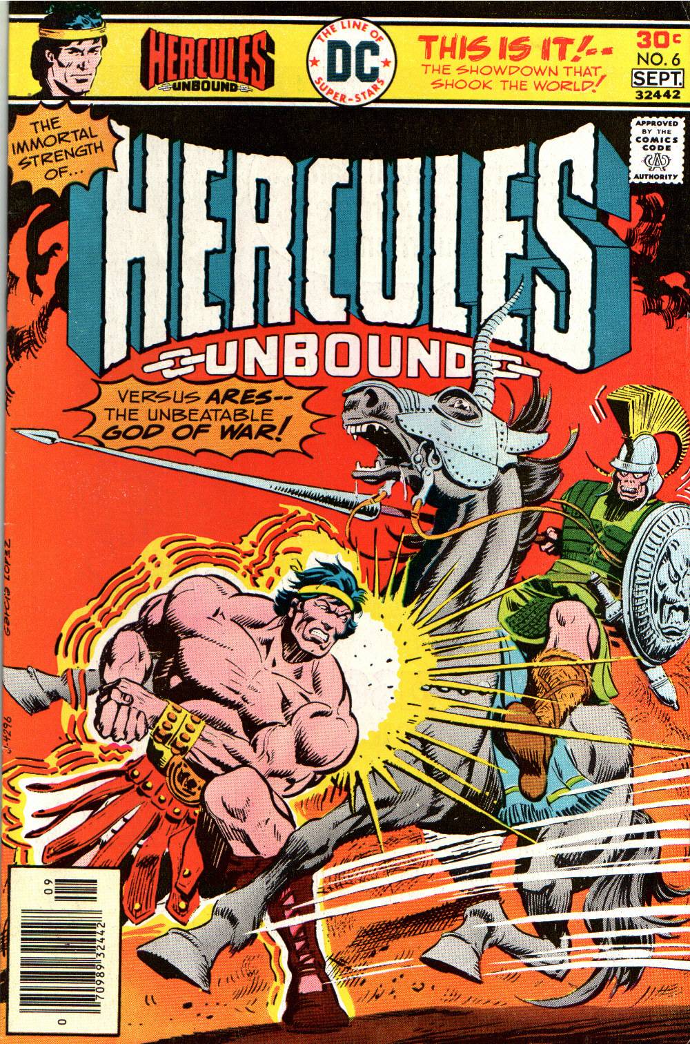 Hercules Unbound #6, September 1976 | Currytakeaways